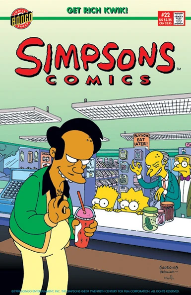 Simpsons Comics 22 | Simpsons Wiki | Fandom
