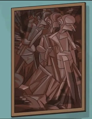 Nu Descendo uma Escada, nº 2 - Pintura | Wikisimpsons | Fandom