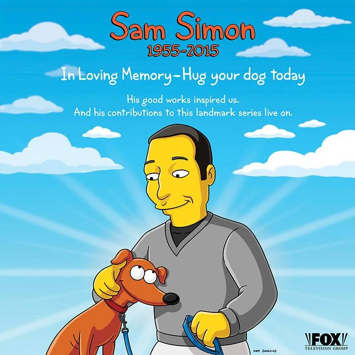 Os Simpsons presta homenagem a Sam Simon, cocriador da série ...