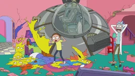Rick and Morty couch gag | Simpsons Wiki | Fandom