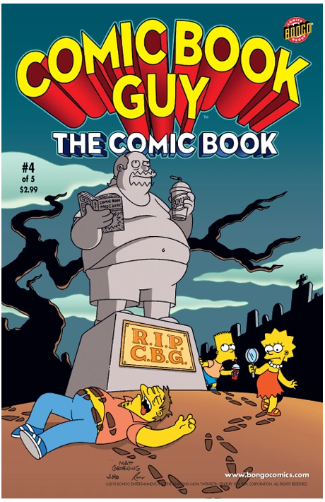 Comic Book Guy: The Comic Book 4 | Simpsons Wiki | Fandom