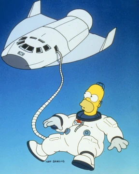 The Simpsons Astronaut
