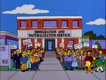 Immigration and Naturalization Service | Simpsons Wiki | Fandom
