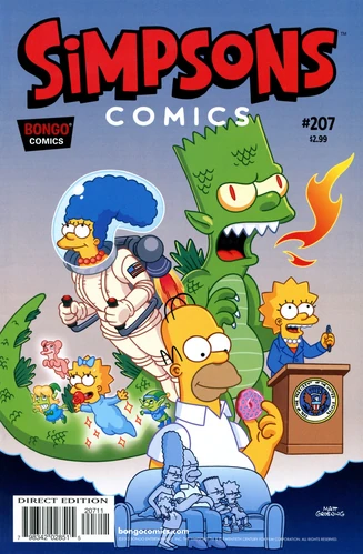 Simpsons Comics 207 | Simpsons Wiki | Fandom