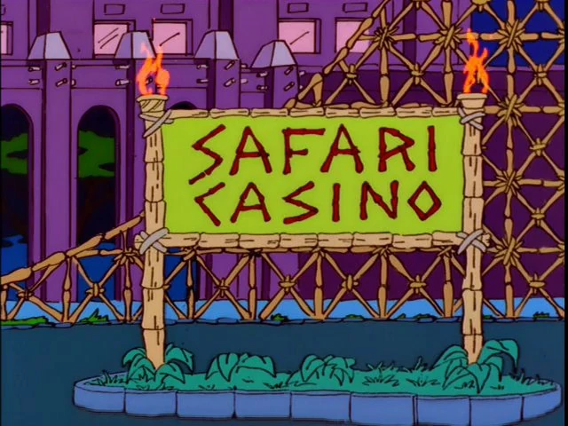 Safari Casino | Simpsons Wiki | Fandom