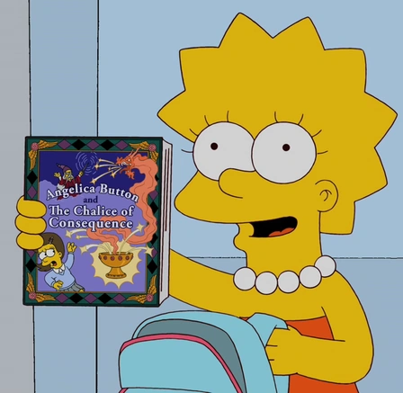 Angelica Button and the Chalice of Consequence | Simpsons Wiki | Fandom