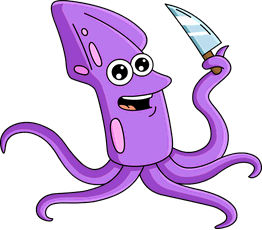 Osaka Seafood Concern Squid | Simpsons Wiki | Fandom