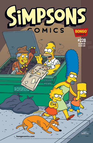 Simpsons Comics 228 | Simpsons Wiki | Fandom