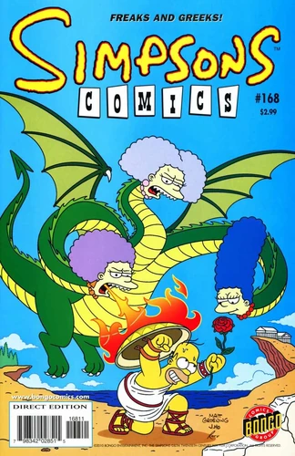 Simpsons Comics 168 | Simpsons Wiki | Fandom