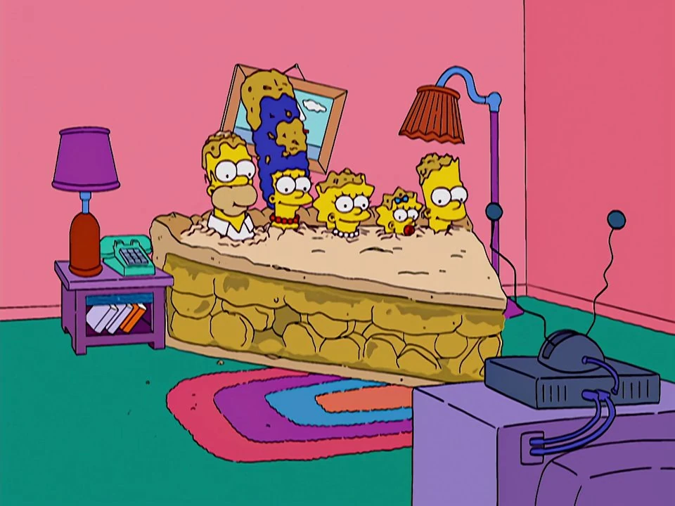 Pie couch gag | Simpsons Wiki | Fandom