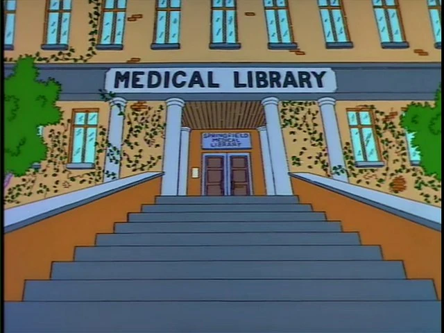 Medical Library | Simpsons Wiki | Fandom