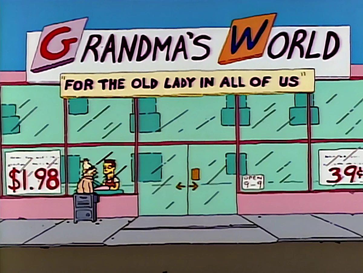 Grandma's World | Simpsons Wiki | Fandom