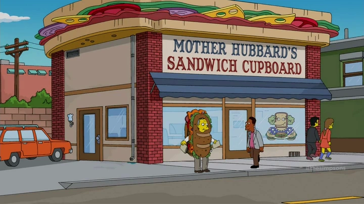 Mother Hubbard's Sandwich Cupboard | Simpsons Wiki | Fandom