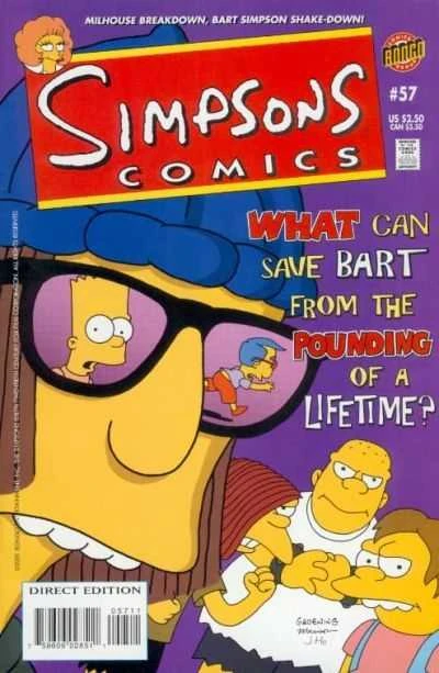 Simpsons Comics 57 | Simpsons Wiki | Fandom