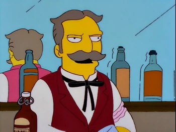 Saloon Bartender | Simpsons Wiki | Fandom
