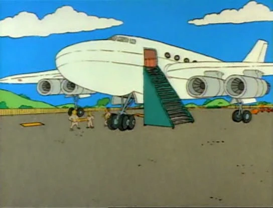 International Airplane | Simpsons Wiki | Fandom