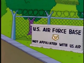 U.S. Air Force Base | Simpsons Wiki | Fandom