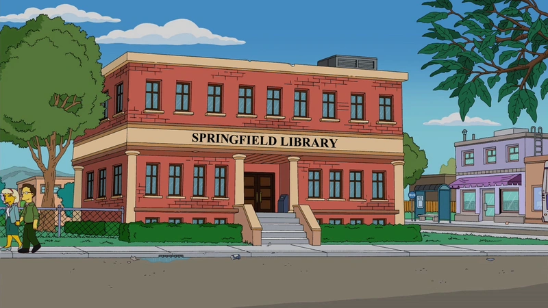 Biblioteka w Springfield | Simpsons Wiki | Fandom