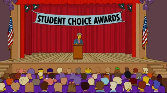 Student Choice Awards | Simpsons Wiki | Fandom