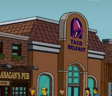 Taco Belfast | Simpsons Wiki | Fandom
