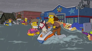 The Bullets Flew Like Rain | Simpsons Wiki | Fandom