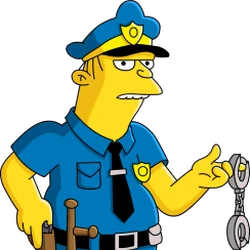 simpsons cop names