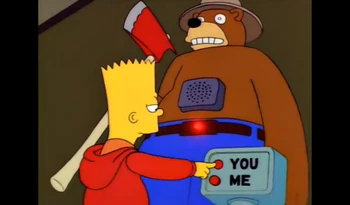Smokey the Bear | Simpsons Wiki | Fandom