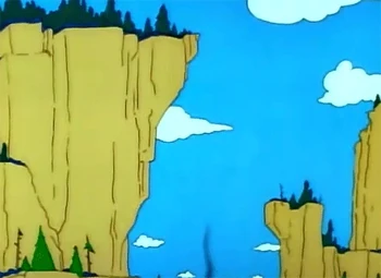 Tenderfoot Gorge | Simpsons Wiki | Fandom
