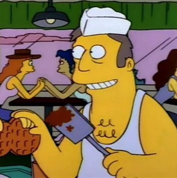 Seething Sisters chef | Simpsons Wiki | Fandom