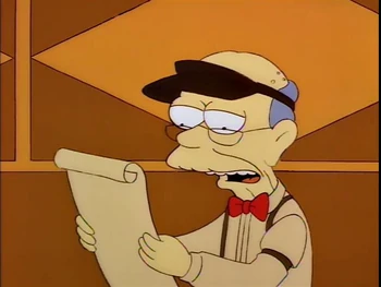 Old Clerk Guy | Simpsons Wiki | Fandom