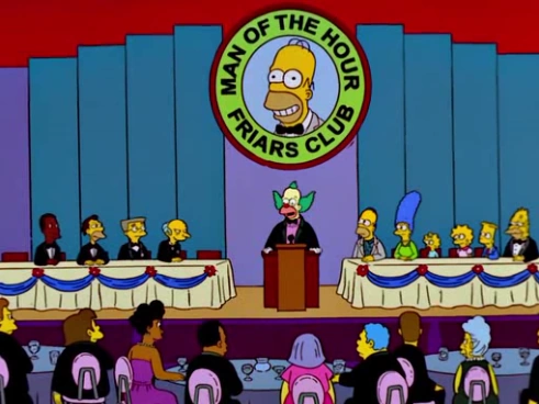 Gump Roast | Simpsons Wiki | Fandom