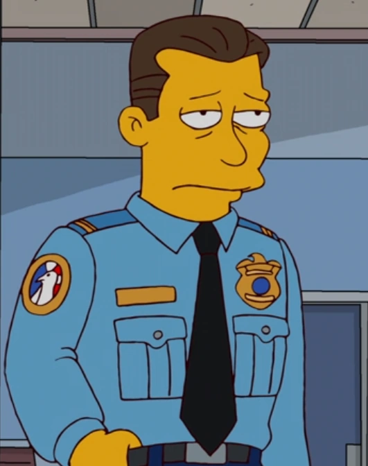 Airport Security Official | Simpsons Wiki | Fandom