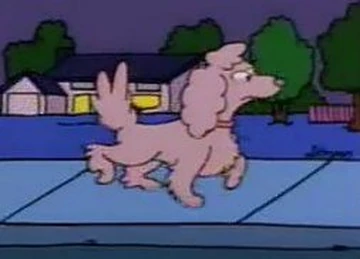 Suspicious Dog Simpsons