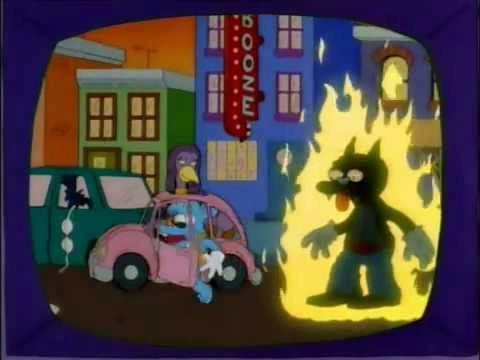 Itchy & Scratchy Meet Fritz the Cat | Simpsons Wiki | Fandom