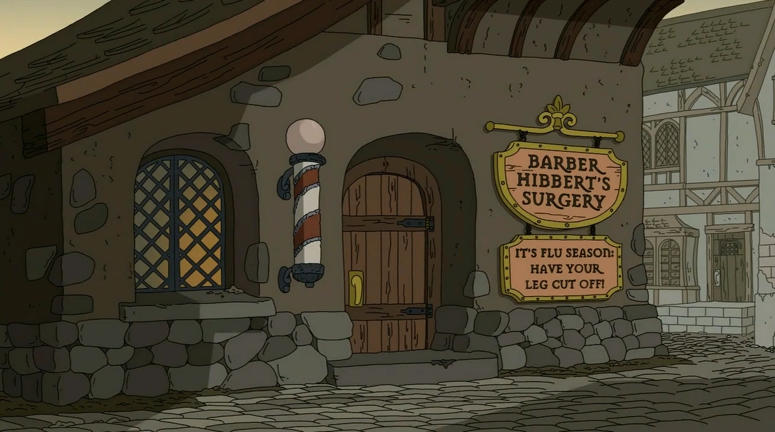 Barber Hibbert's Surgery | Simpsons Wiki | Fandom