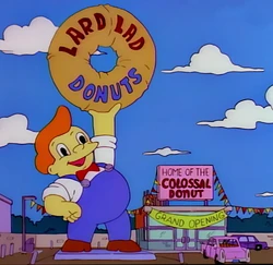 simpsons donut boy