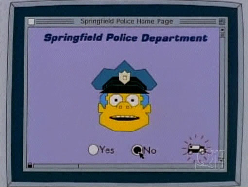 Springfield Police Home Page | Simpsons Wiki | Fandom