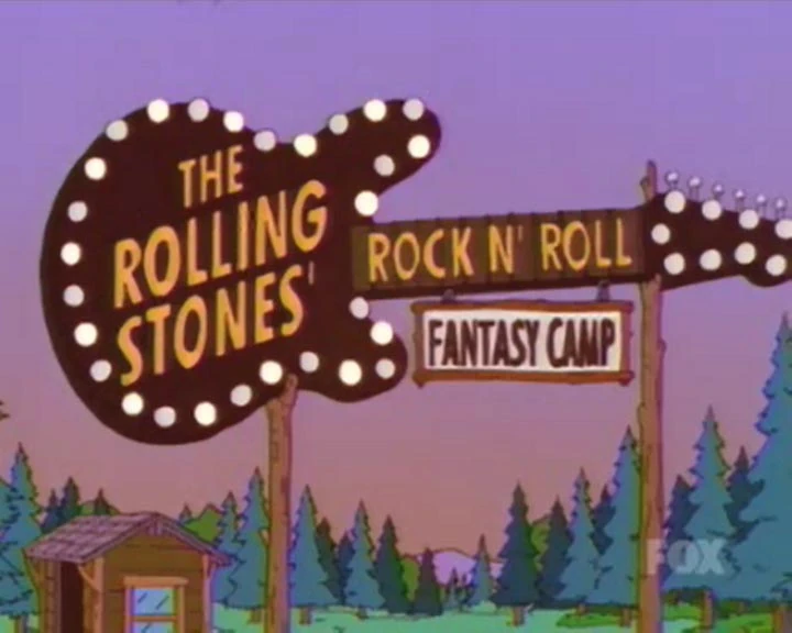 The Rolling Stones Rock N' Roll Fantasy Camp | Simpsons Wiki | Fandom