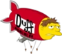 Duff Blimp | Simpsons Wiki | Fandom