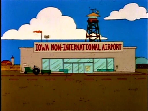 Iowa Non-International Airport | Simpsons Wiki | Fandom