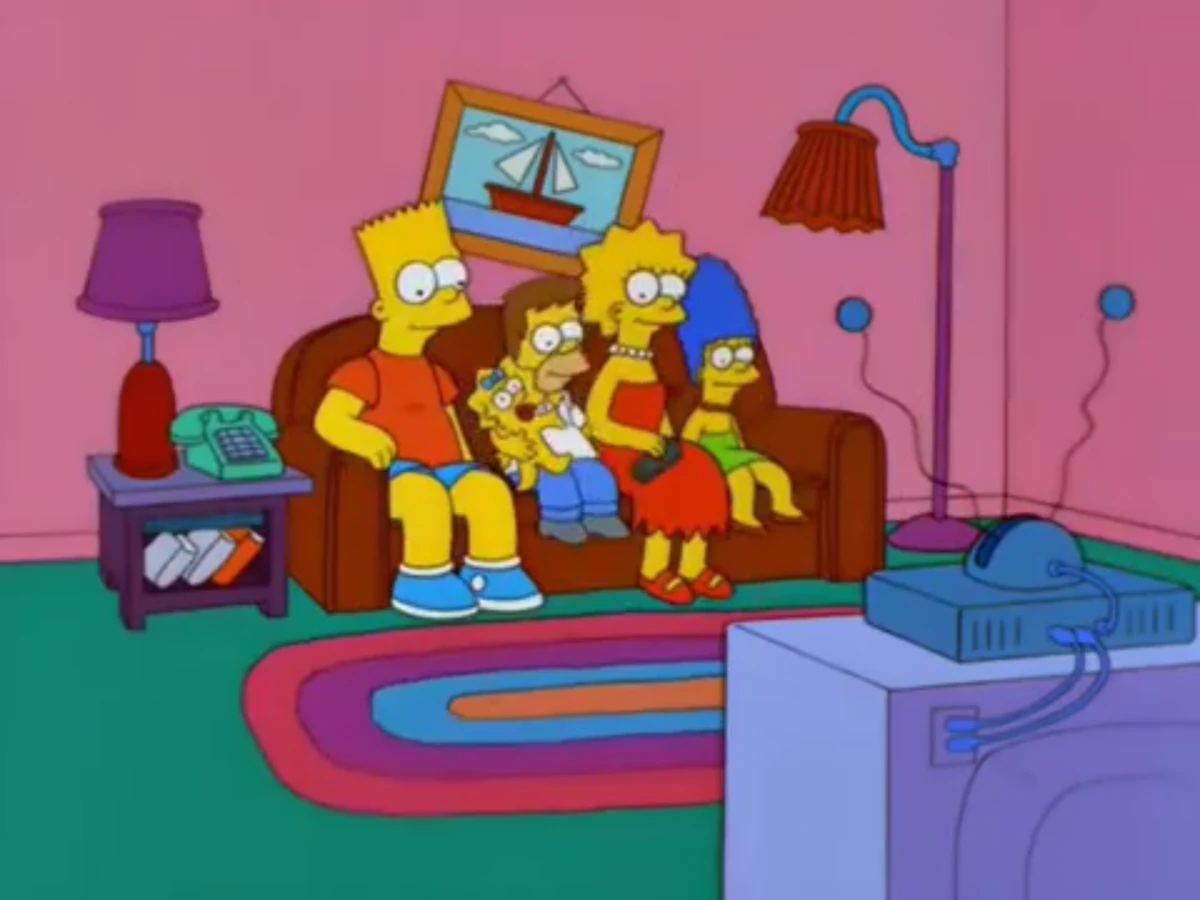 Inverted Age couch gag | Simpsons Wiki | Fandom
