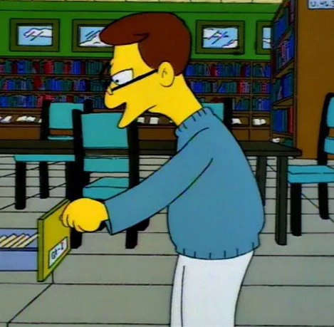 Library Customer | Simpsons Wiki | Fandom