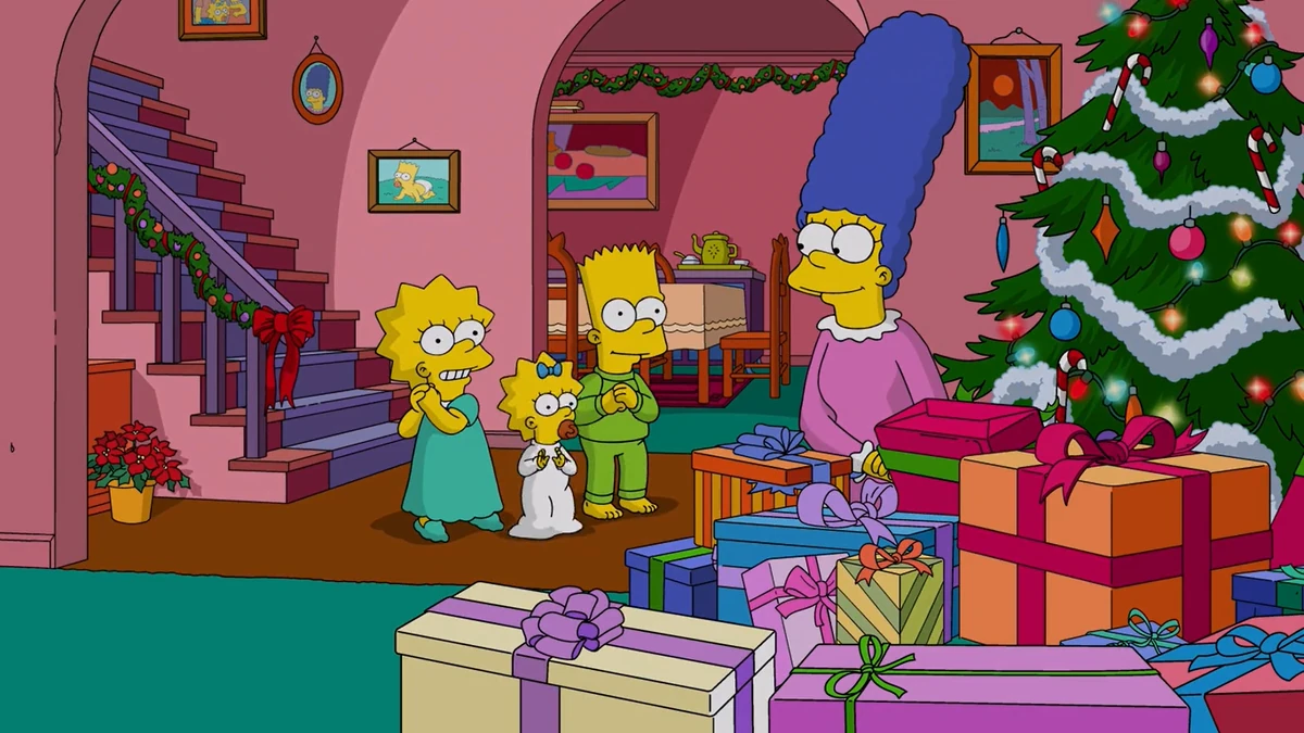 Los Simpsons Feliz Navidad