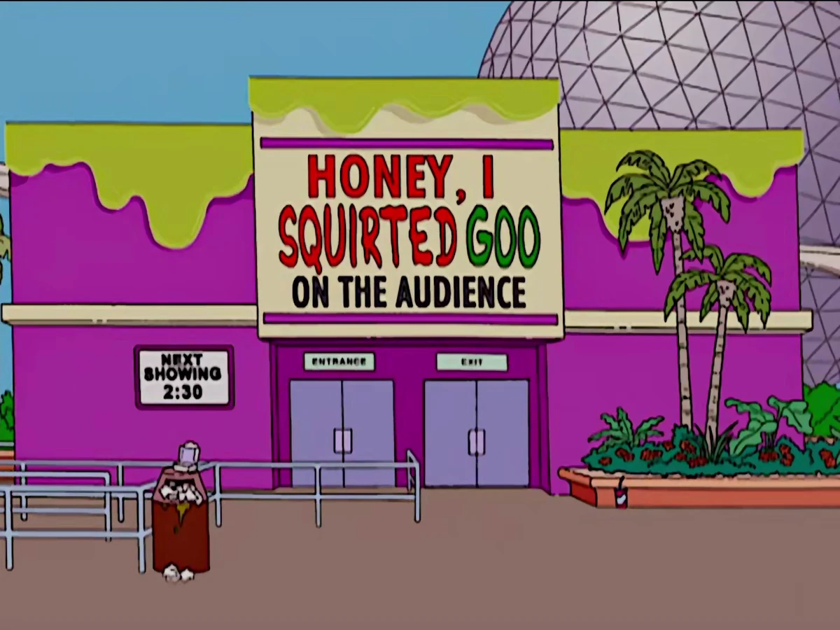 Honey, I Squirted Goo on the Audience | Simpsons Wiki | Fandom