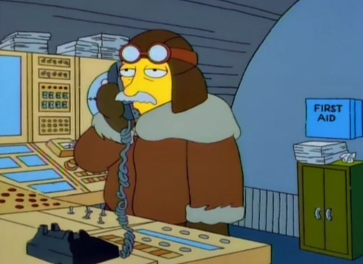 Antarctic Researcher 1 | Simpsons Wiki | Fandom