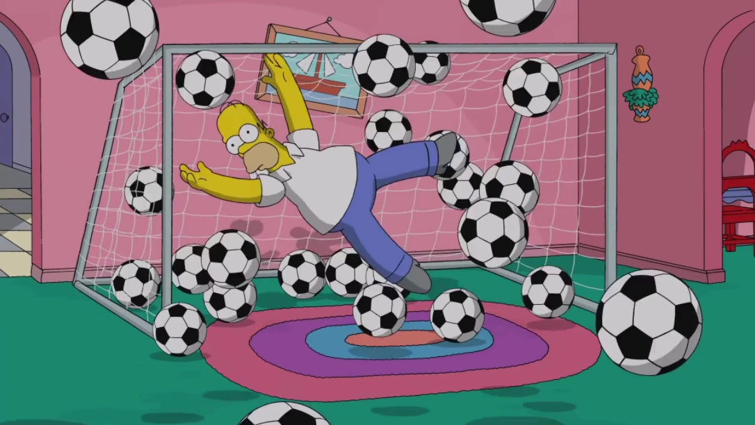 Soccer couch gag | Simpsons Wiki | Fandom