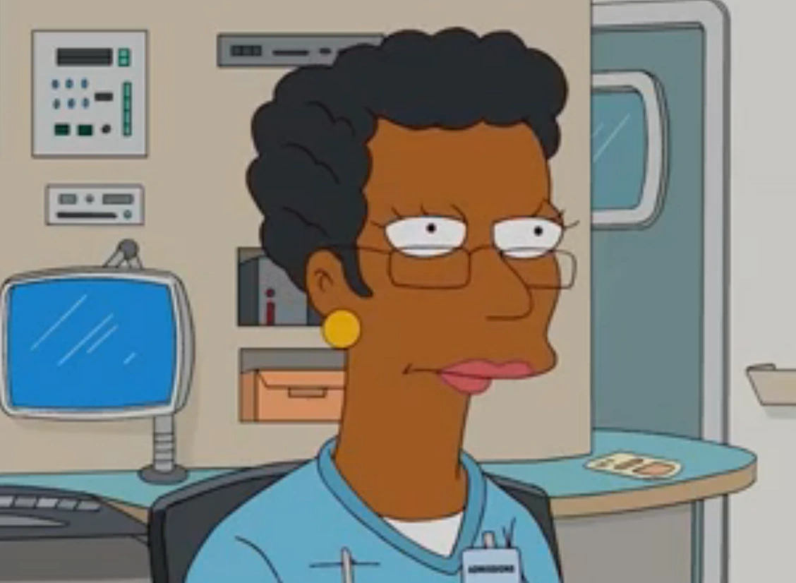 General Hospital Receptionist (future) | Simpsons Wiki | Fandom