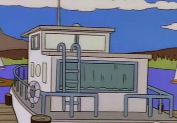 Simpson House Boat | Simpsons Wiki | Fandom