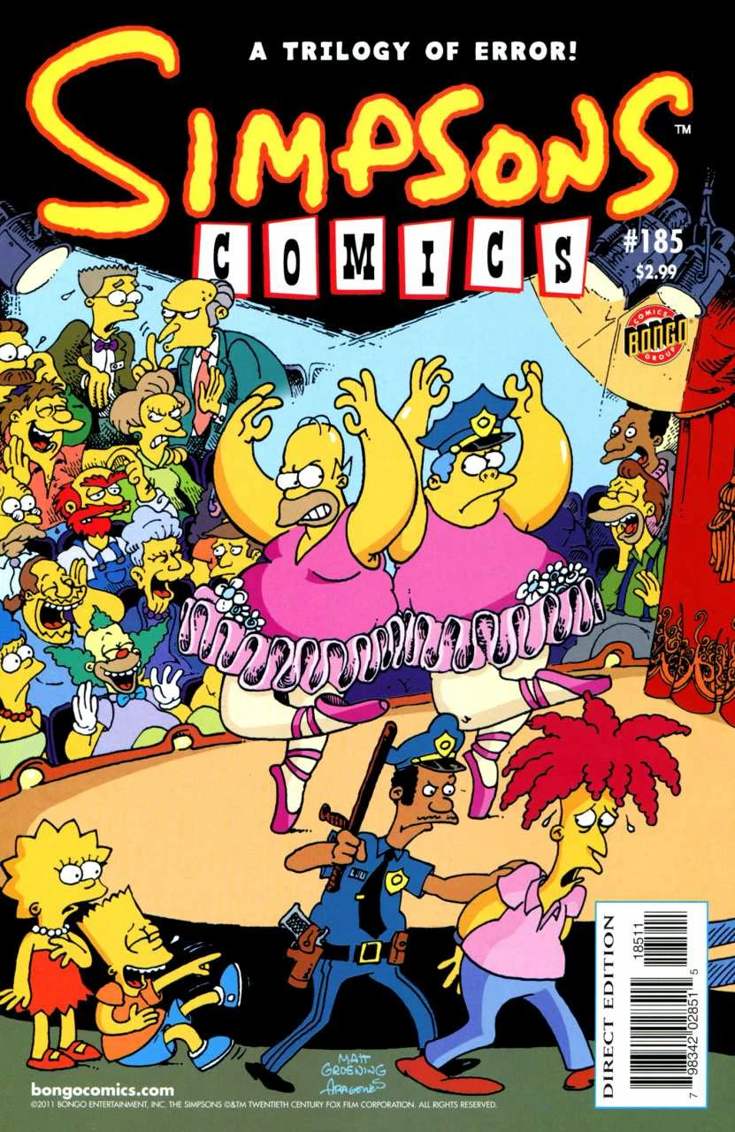 Simpsons Comics 185 | Simpsons Wiki | Fandom