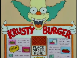 Krusty Burger Logo